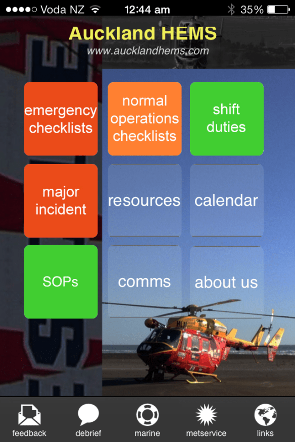 Test pilots wanted! Auckland HEMS app goes live | Auckland HEMS