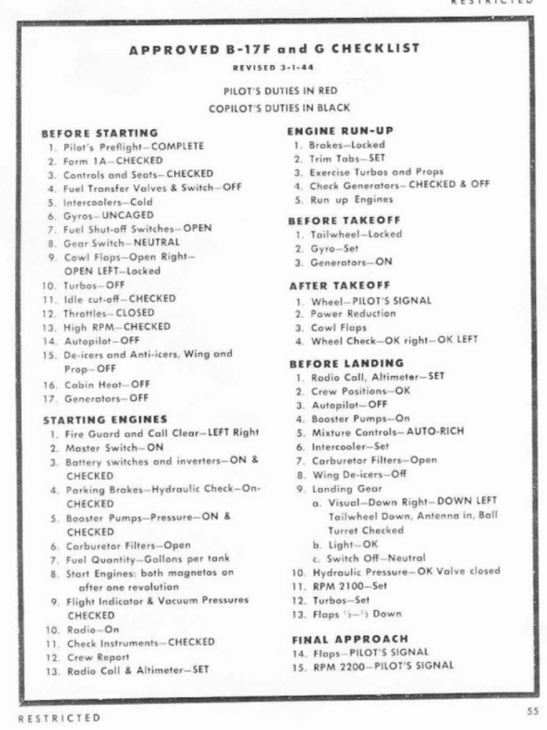 Checklists – Part 1 | Auckland HEMS